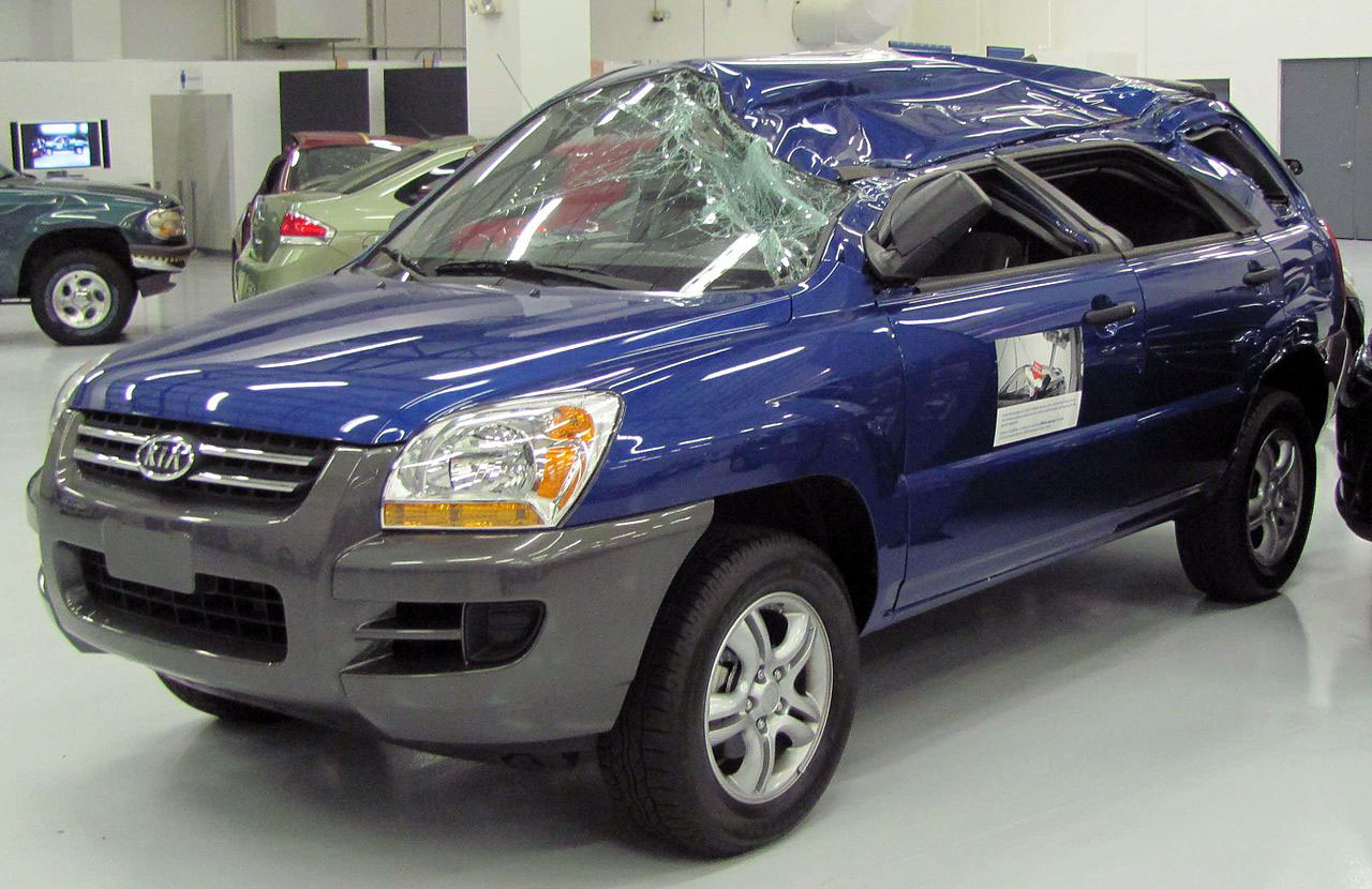 Roof Collapse in a Rollover Car Accident | Liability Information